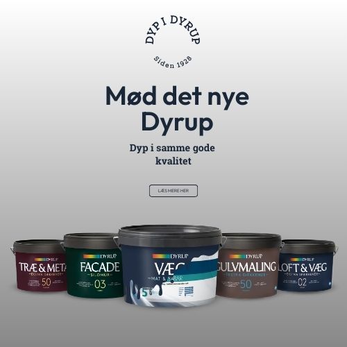 Maling af høj kvalitet til alle dine projekter | DYRUP
